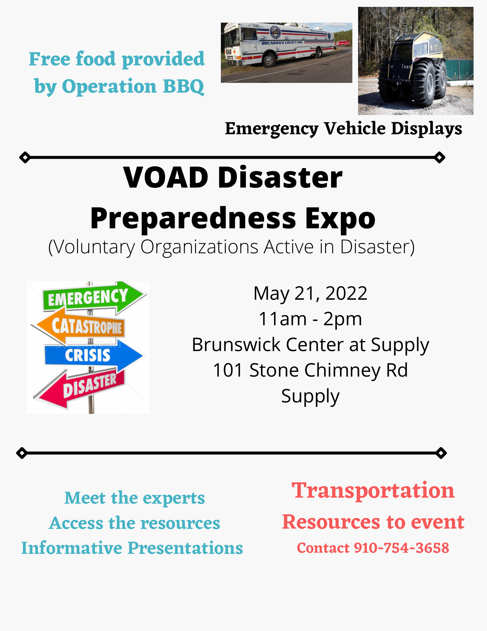 VOAD Disaster Preparedness Expo – Belville